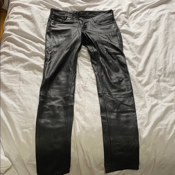LAB40 | Pants & Jumpsuits | Lab Lamb Leather Pants | Poshmark